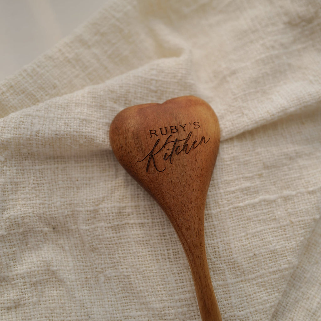 Personalized Chef’s Spoon | Heart
