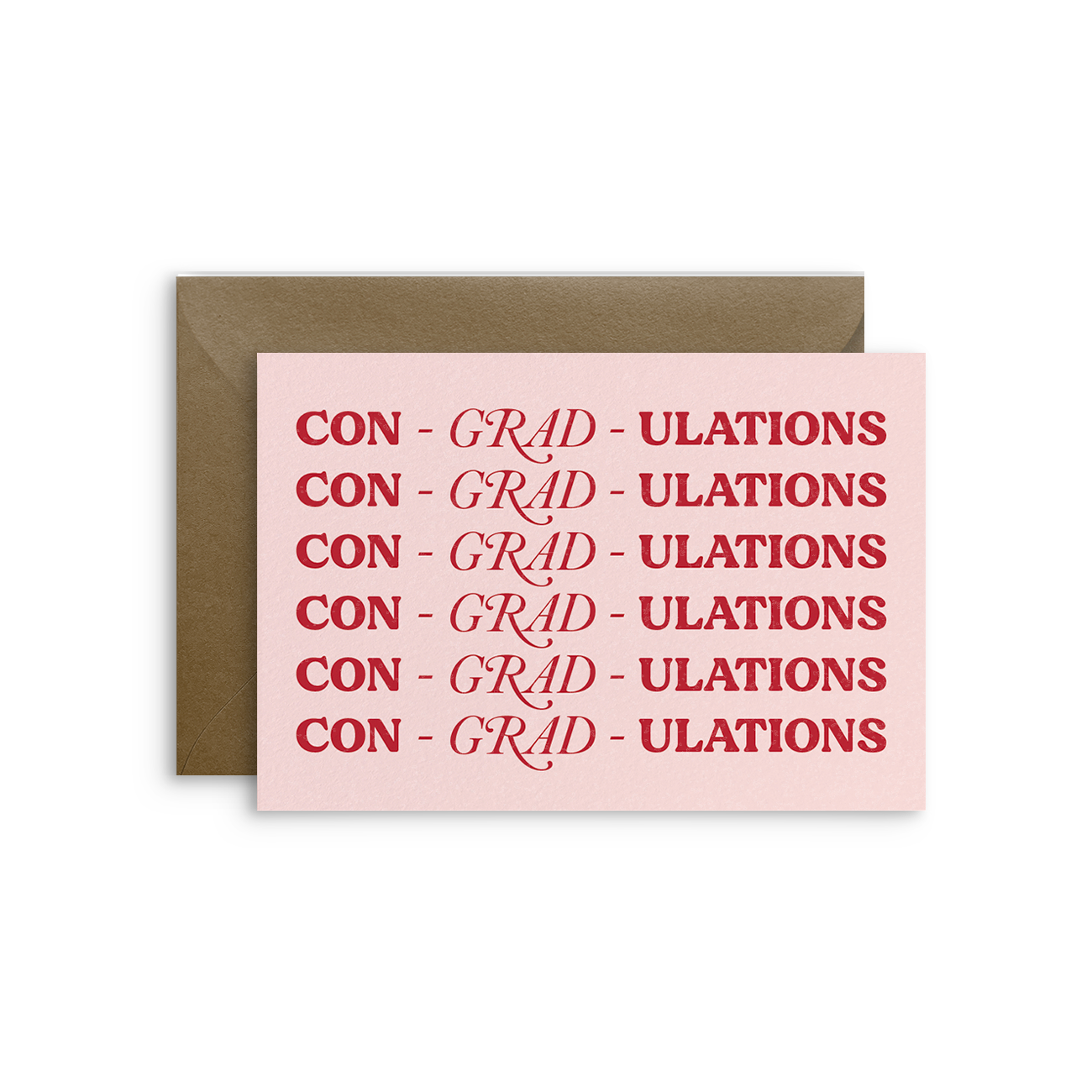 CON-GRAD-ULATIONS | Graduation Card