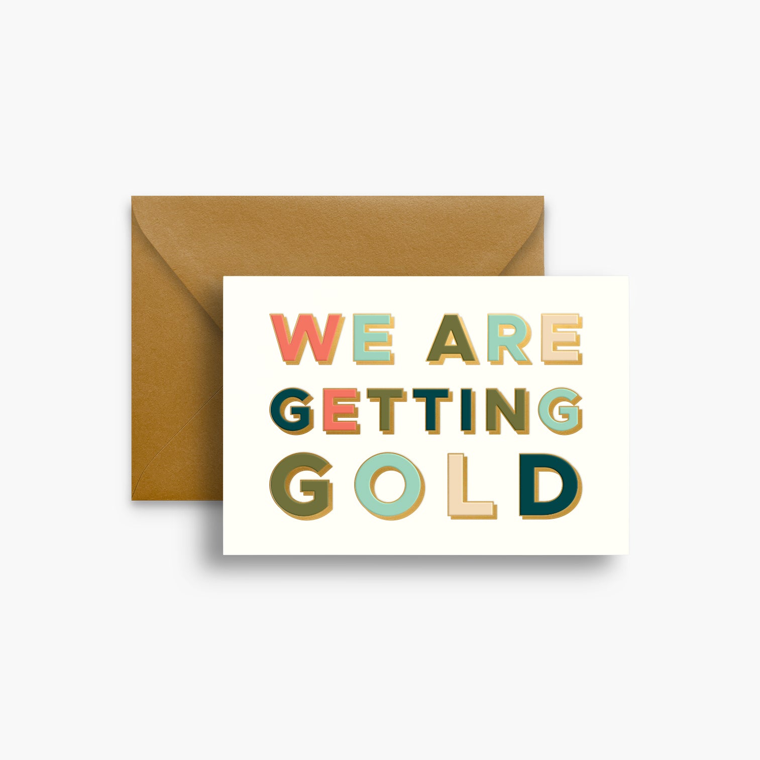 We Are Getting Gold 萬用卡片 | Frames of Butter