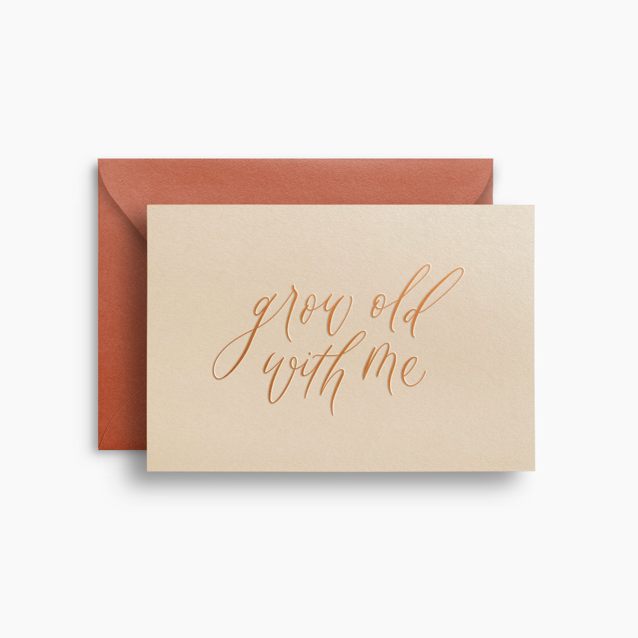 Grow Old With Me - Greeting Card